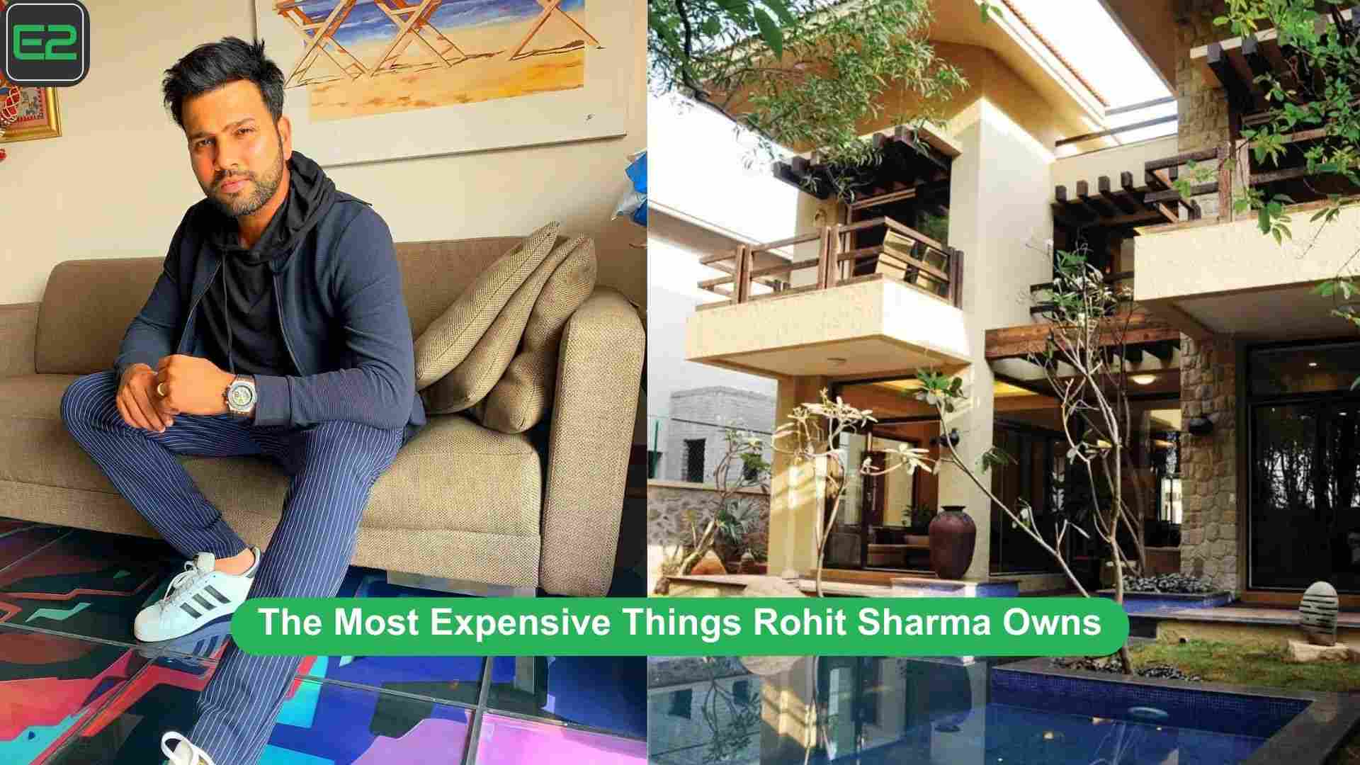 The Most Expensive Things Rohit Sharma Owns