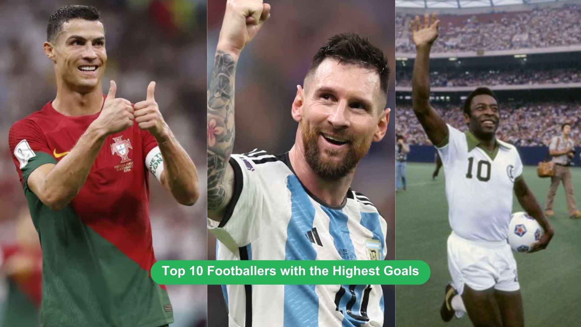 Top 10 Footballers with the Highest Goals